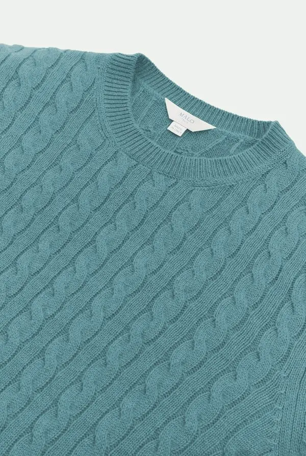 Malo Crew Neck In Luxury Cashmere