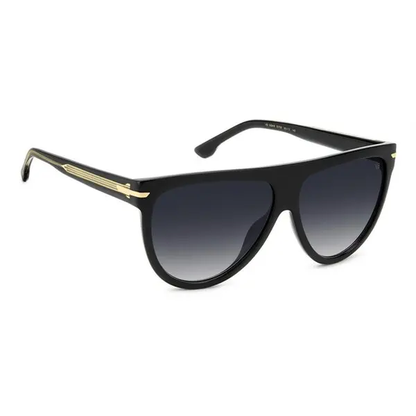 Victoria Beckham Square Frame Sunglasses With Gold Trim