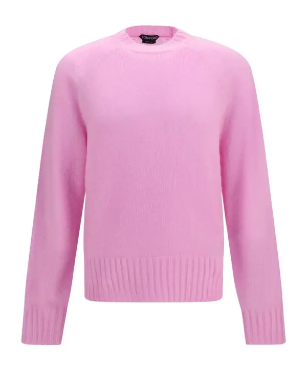 TOM FORD Ribbed-trim Long-sleeve Sweater
