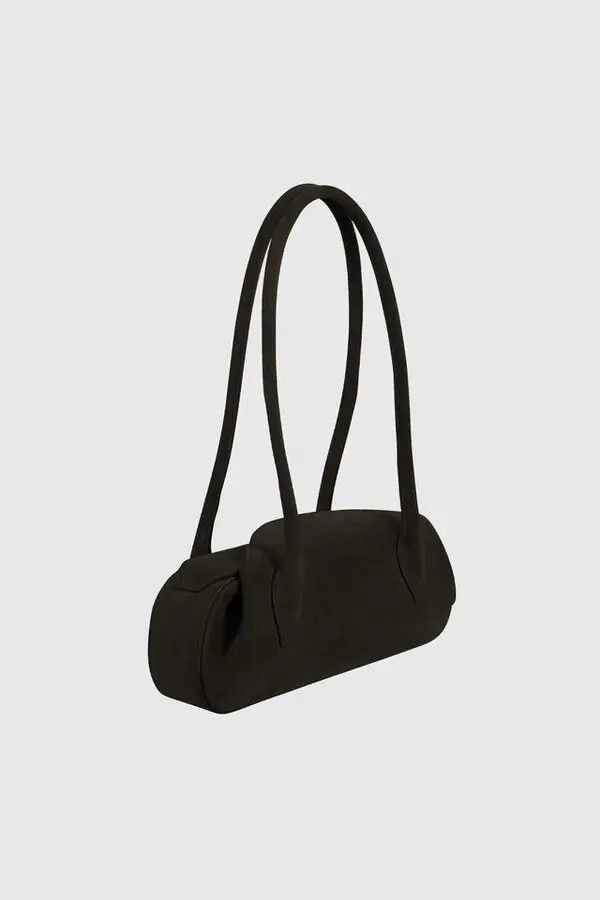 Yuzefi Oyster Mini Shoulder Bag - Black