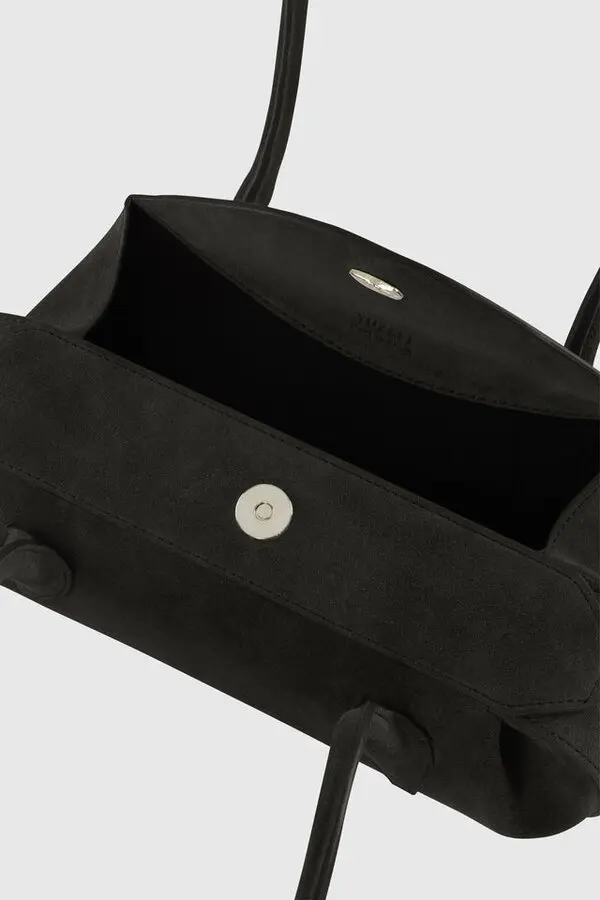 Yuzefi Oyster Mini Shoulder Bag - Black
