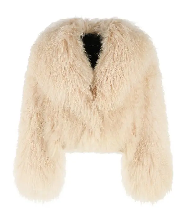 BLANCHA Cropped Jacket - Cream