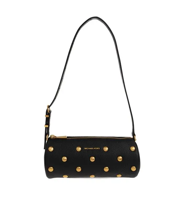 Michael Kors Zippered Shoulder Bag - Black