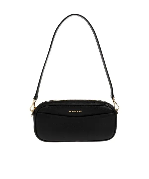 Michael Kors Zippered Shoulder Bag - Black