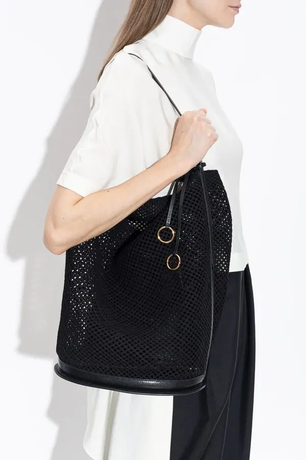 Alaïa Hip Large Bucket Bag