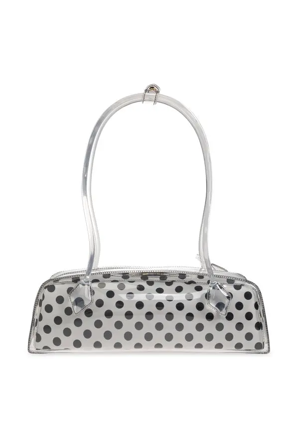Alaïa Le Teckel Polka-dot Shoulder Bag