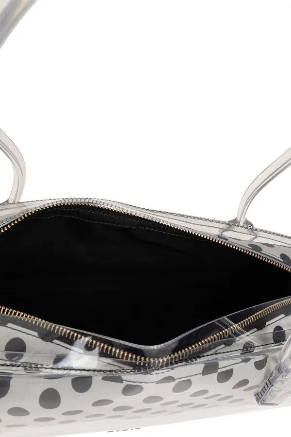 Alaïa Le Teckel Polka-dot Shoulder Bag