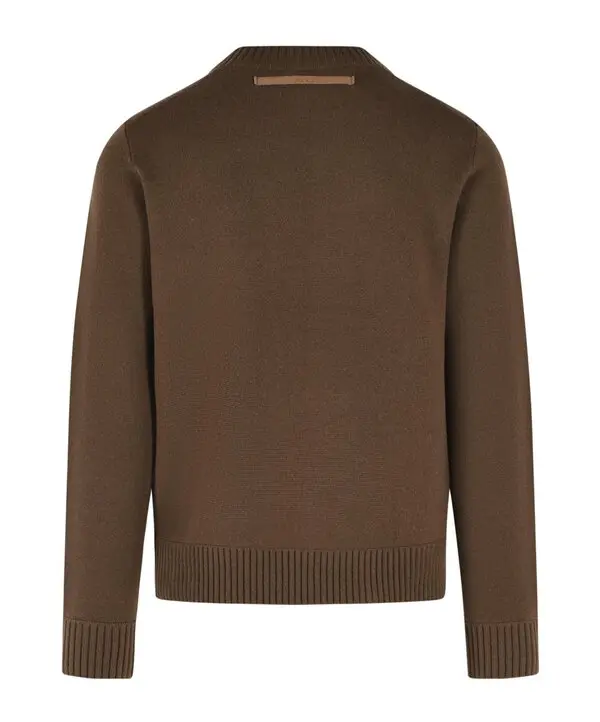 Sacai Wool Knit Blouson