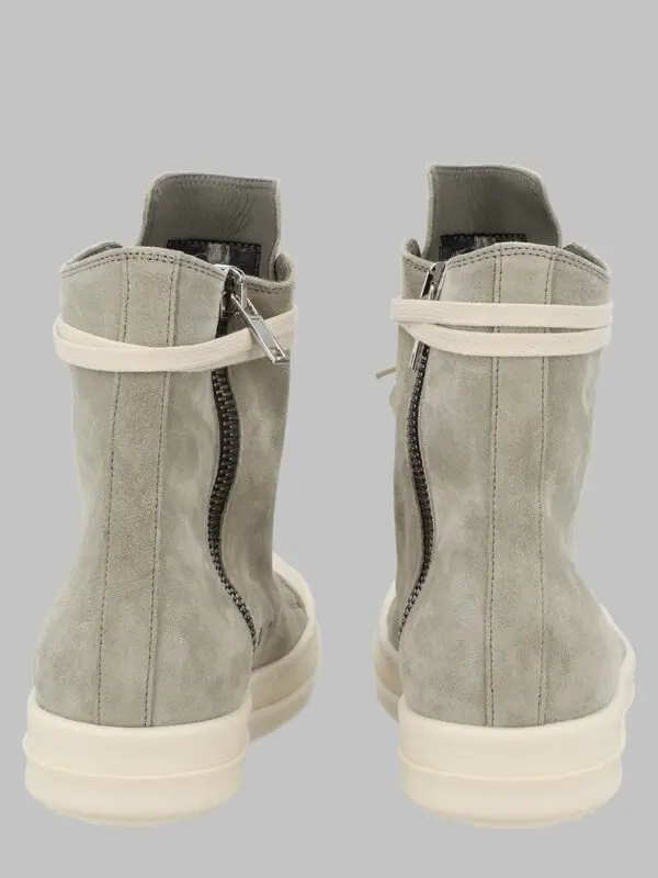 Rick Owens Zip High-top Sneakers