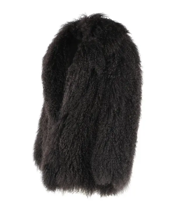 BLANCHA Long Sleeve Fur Jacket