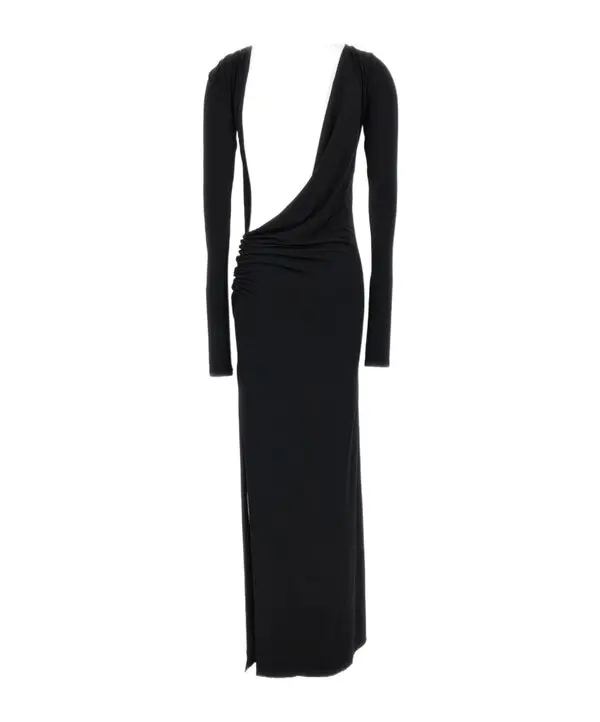 Andamane Deep Open Back Maxi Dress