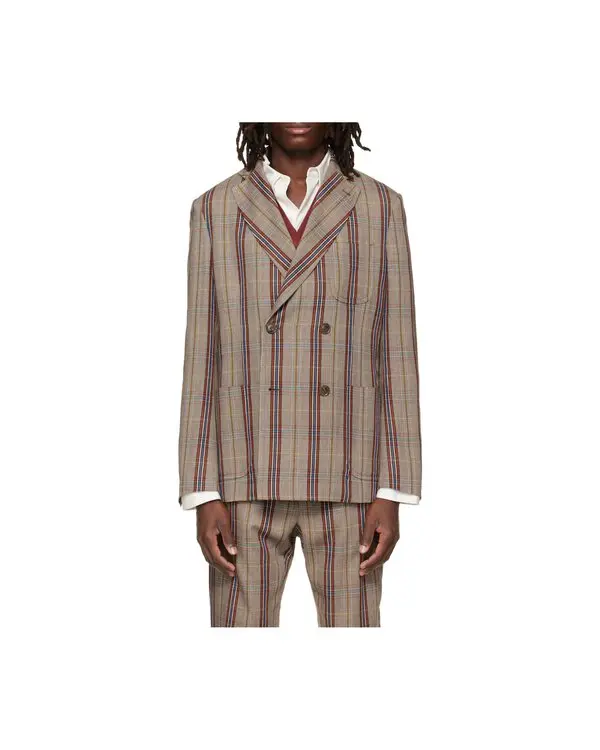 VIVIENNE WESTWOOD Db Cruise Checked Blazer