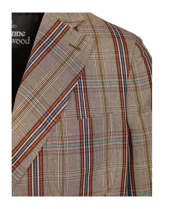 VIVIENNE WESTWOOD Db Cruise Checked Blazer