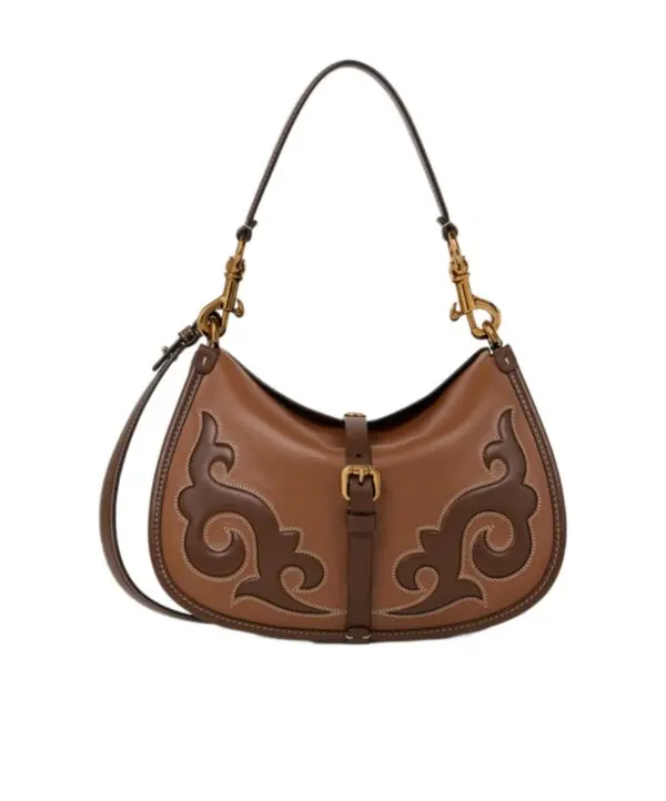 Etro Pony Buckle Shoulder Bag