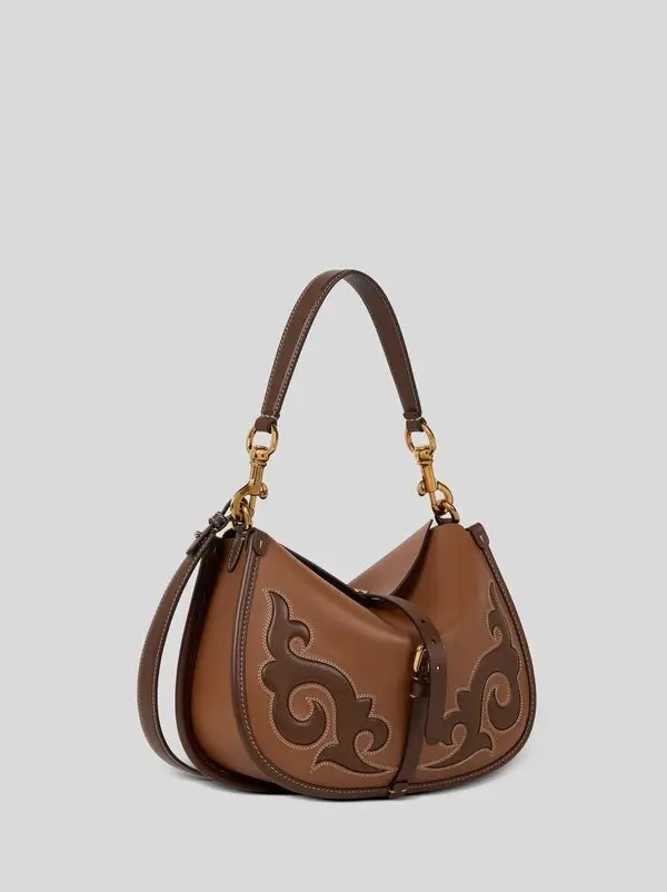 Etro Pony Buckle Shoulder Bag