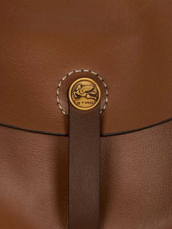 Etro Pony Buckle Shoulder Bag