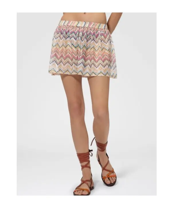 Missoni Zigzag-knit Elasticated-waistband Shorts