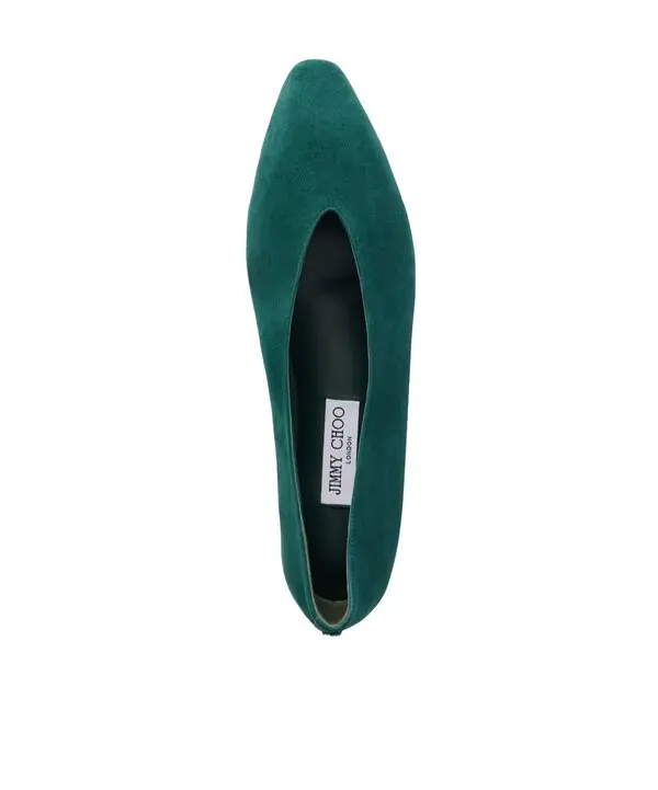 JIMMY CHOO Pointed Slip-on Flats