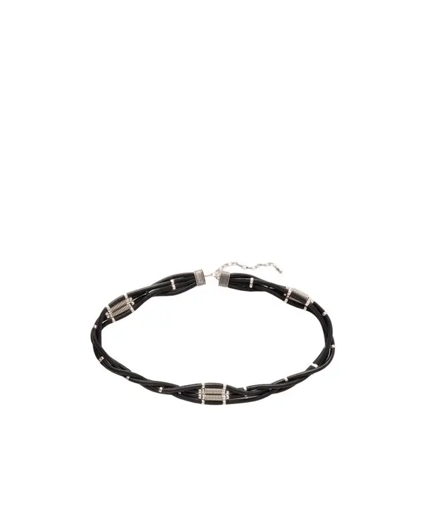 Isabel Marant Étoile Striped Chain Belt - Black