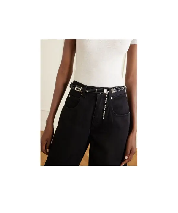 Isabel Marant Étoile Striped Chain Belt