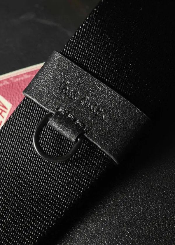 Paul Smith Hotel Stickers Zip-up Briefcase
