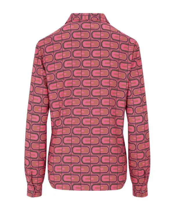 LAURA URBINATI Printed Long-sleeved Shirt