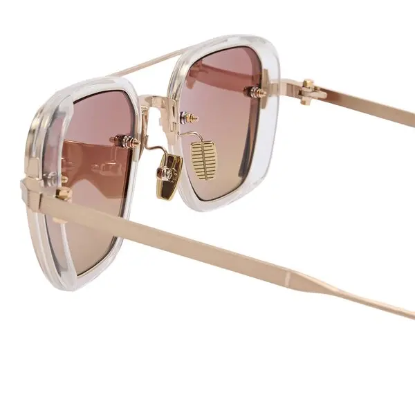 AKONI Jura Pilot-frame Sunglasses