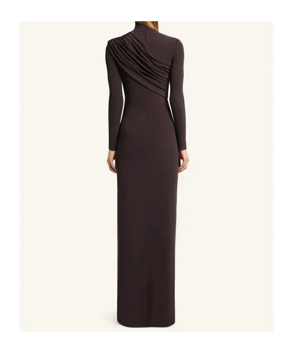 COURREGES Twist-detail Jersey Maxi Dress