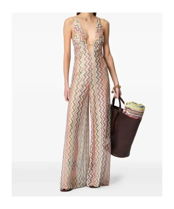 Missoni Zigzag-pattern Jumpsuit