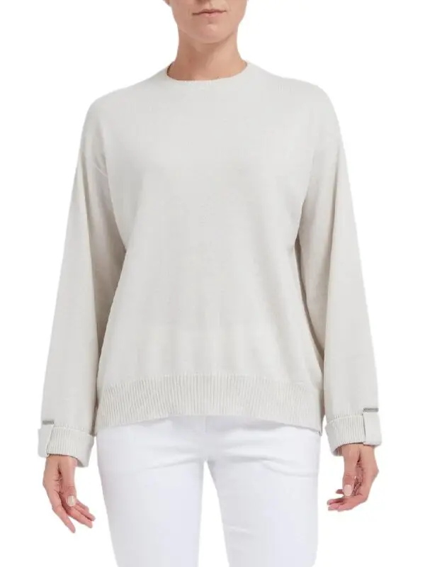 Brunello Cucinelli Crewneck Long-sleeved Sweatshirt