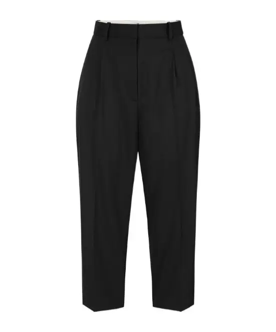 Elisabetta Franchi Trousers In Gabardine Fabric