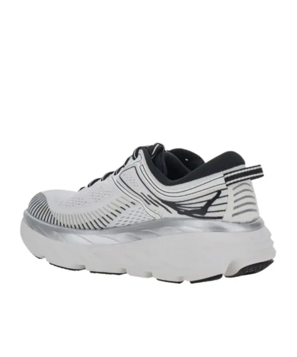 Hoka One One Bondi 7 Lace-up Sneakers - White