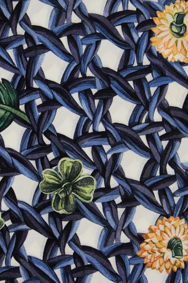 Dior Patterned Scarf