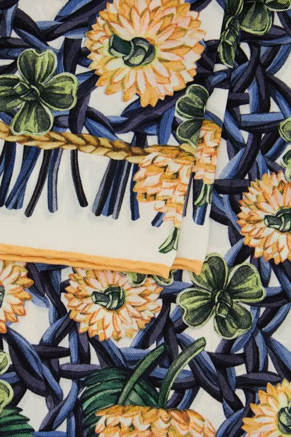 Dior Patterned Scarf