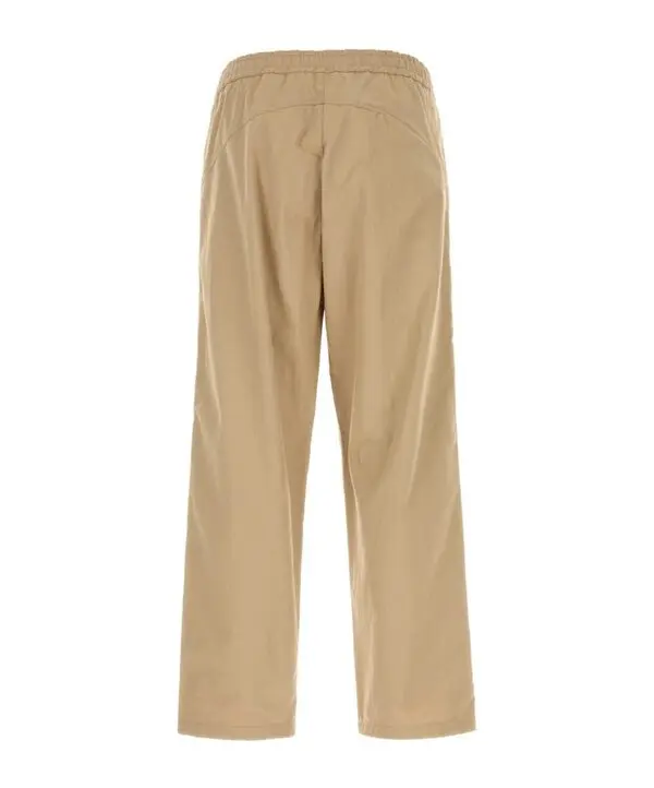 Herno Elastic-waist Straight-leg Pants