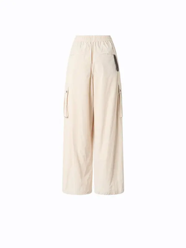 Pinko Palazzo Trousers With Zip And Cargo Pockets