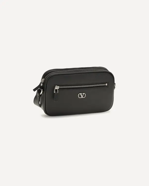 Valentino Garavani Vlogo Zip Messenger Bag