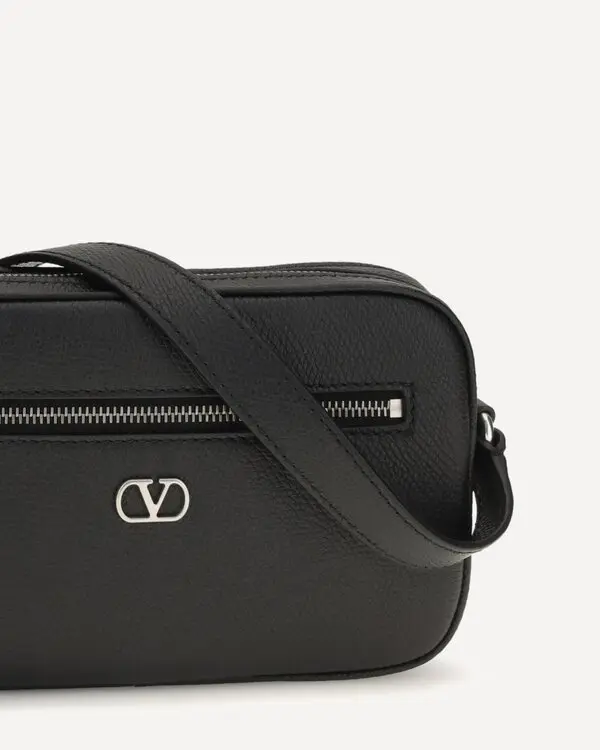 Valentino Garavani Vlogo Zip Messenger Bag