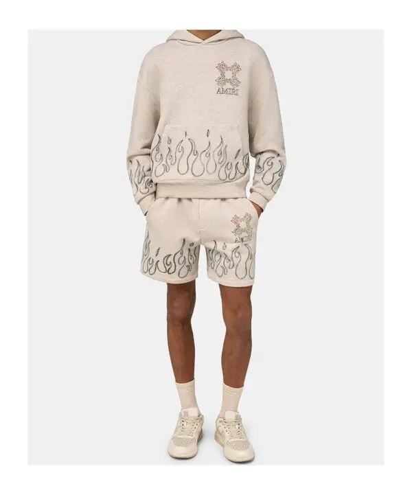 Amiri Flame Logo Shorts