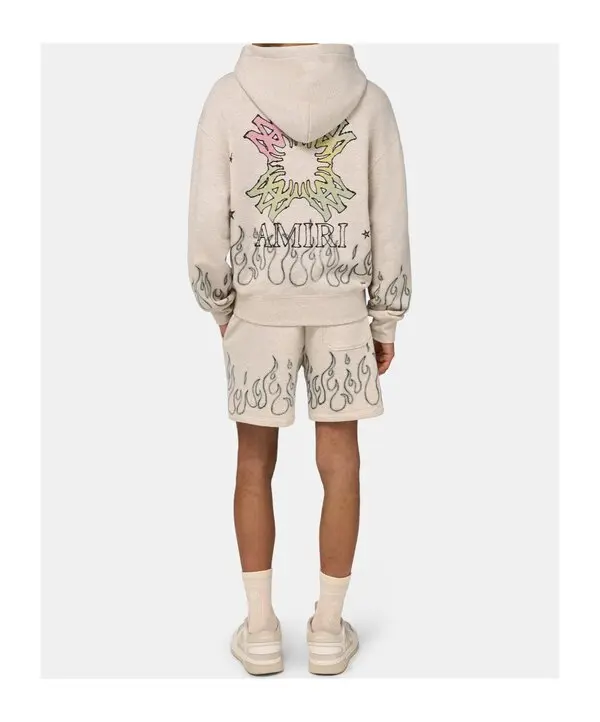 Amiri Flame Logo Shorts