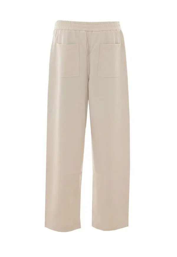 Brunello Cucinelli Elastic-waist Athletic Pants