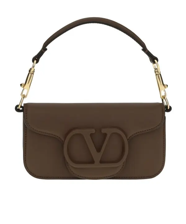 Valentino Garavani Locò Mini Shoulder Bag - Brown