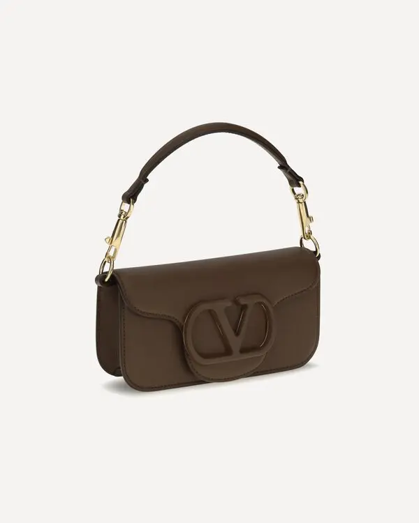 Valentino Garavani Locò Mini Shoulder Bag - Brown