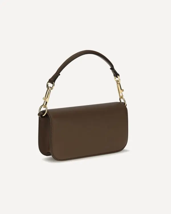 Valentino Garavani Locò Mini Shoulder Bag - Brown