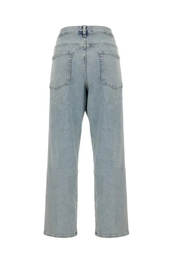 7 For All Mankind Faded-effect Straight-leg Jeans