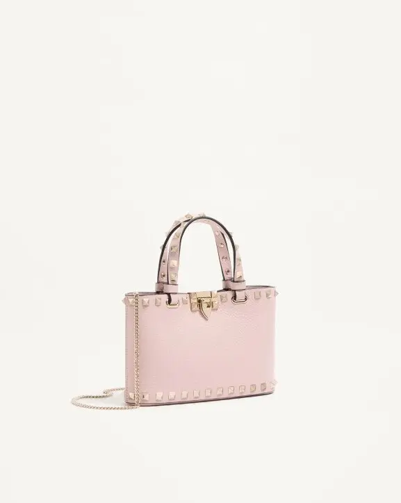 Valentino Garavani Rockstud Mini Shopping Bag - Pink