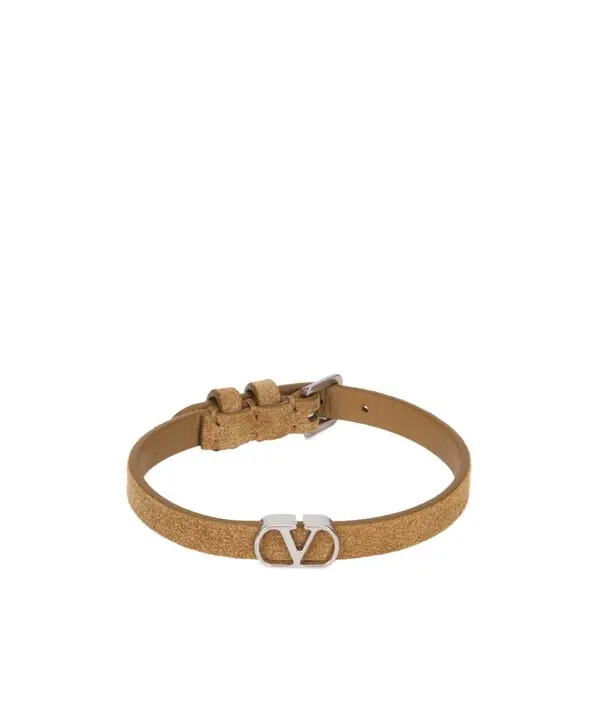 Valentino Garavani V-logo Bracelet - Yellow