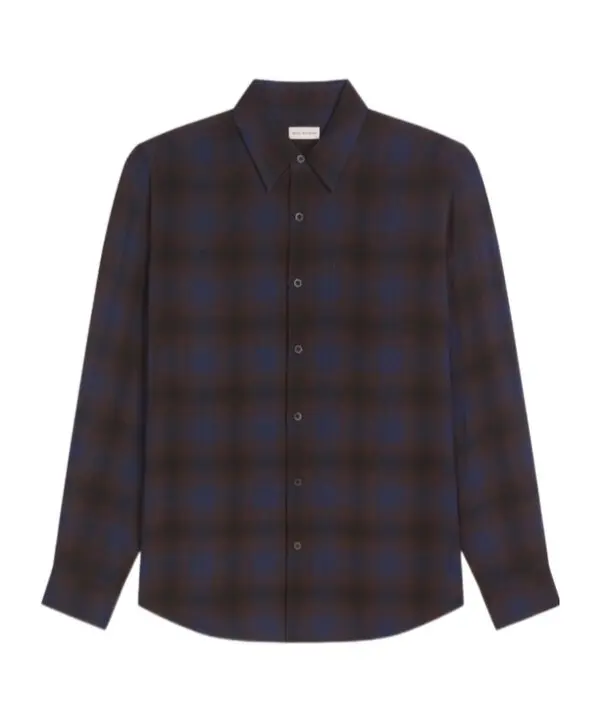 Dries Van Noten Long-sleeved Buttoned Shirt - Black