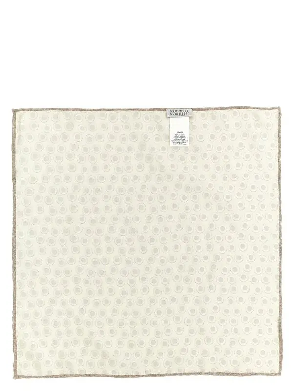 Brunello Cucinelli Polka-dot Pocket Square