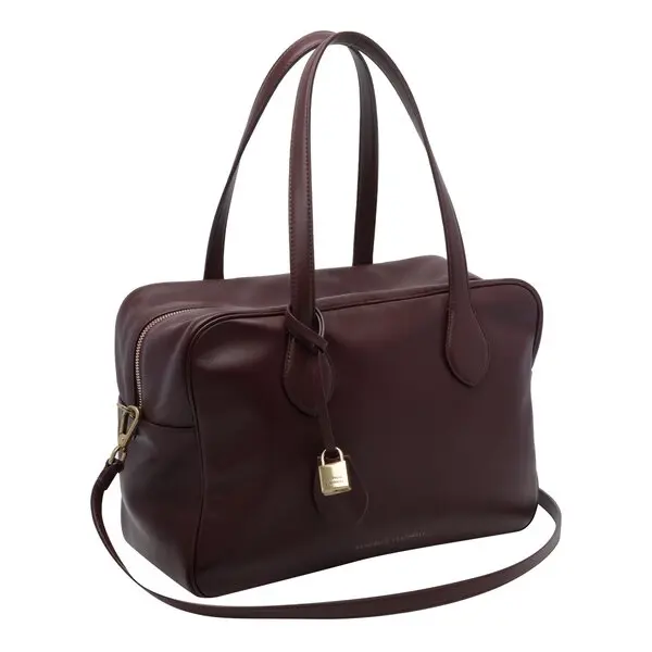 Brunello Cucinelli Ruby Padlock Tote Bag - Black